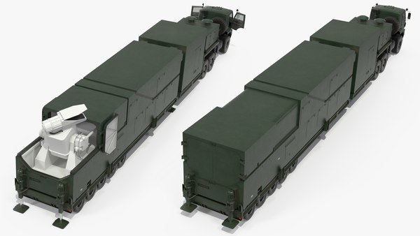 modelo 3d Complejo láser de combate Peresvet - TurboSquid 2152674