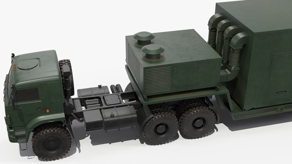 modelo 3d Complejo láser de combate Peresvet - TurboSquid 2152674