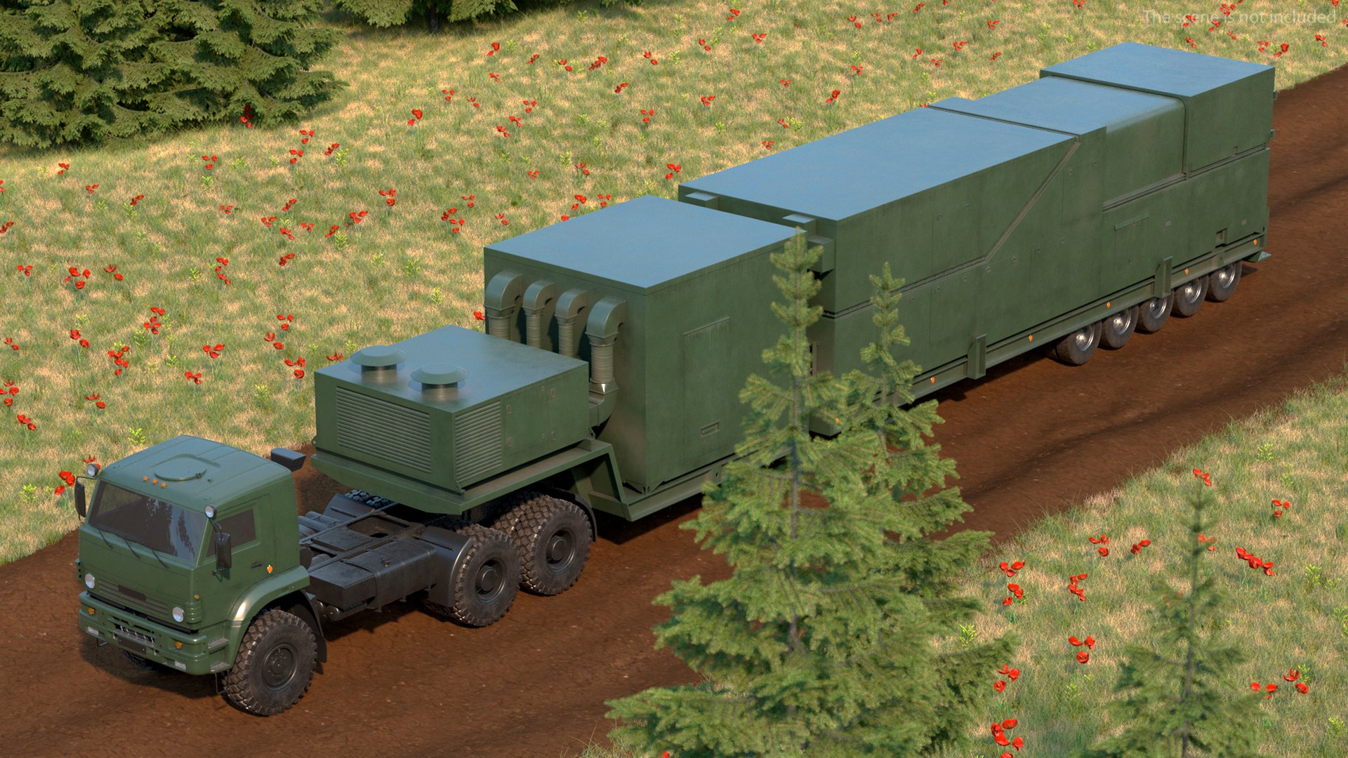 3D Peresvet Combat Laser Complex - TurboSquid 2152674