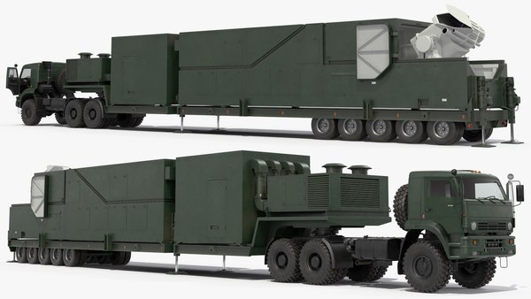 modelo 3d Complejo láser de combate Peresvet - TurboSquid 2152674