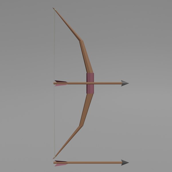 modelo 3d Arco estilizado Low Poly - TurboSquid 1667990