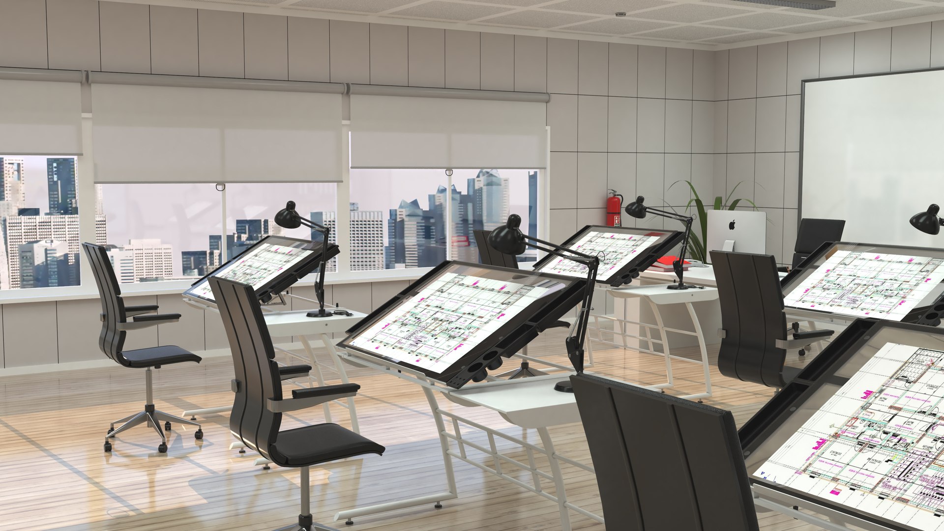 3D Drafting Classroom Model - TurboSquid 2317980