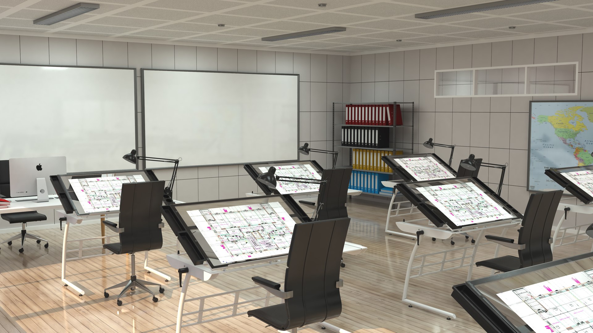 3D Drafting Classroom Model - TurboSquid 2317980
