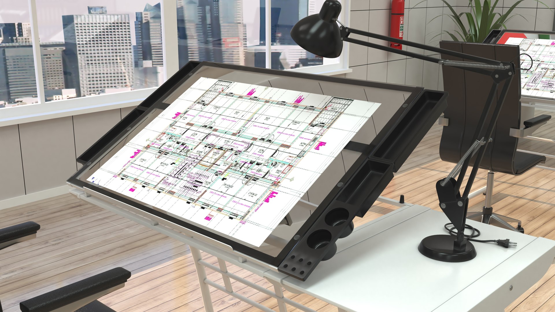 3D Drafting Classroom Model - TurboSquid 2317980