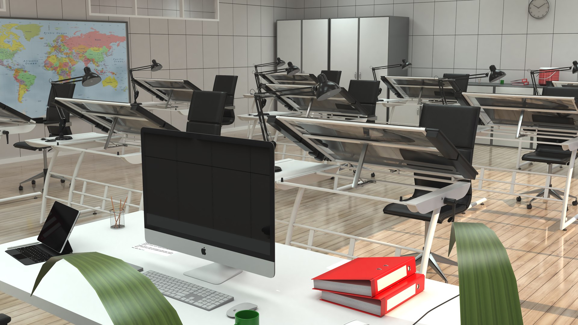 3D Drafting Classroom Model - TurboSquid 2317980