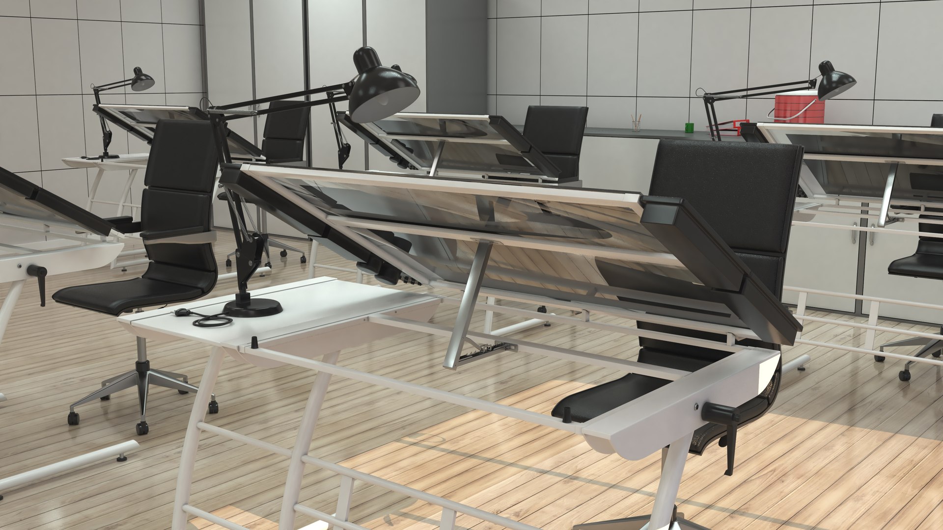 3D Drafting Classroom Model - TurboSquid 2317980