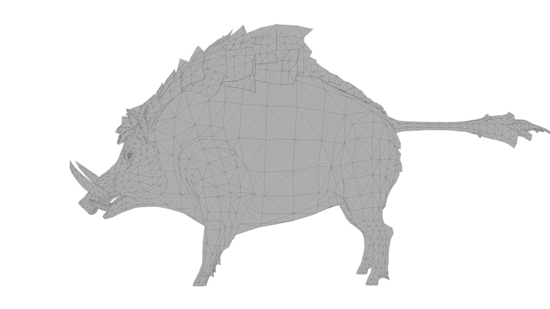 Wild Boar Model - TurboSquid 1929124
