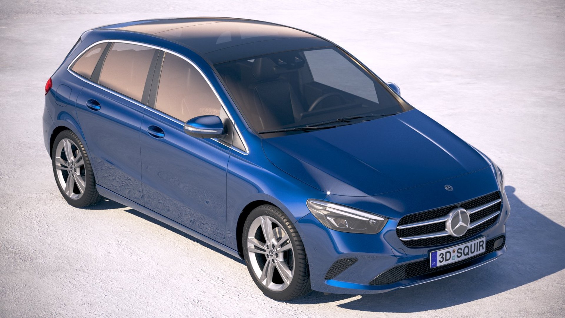 Mercedes Benz B-class 3D Model - TurboSquid 1340507