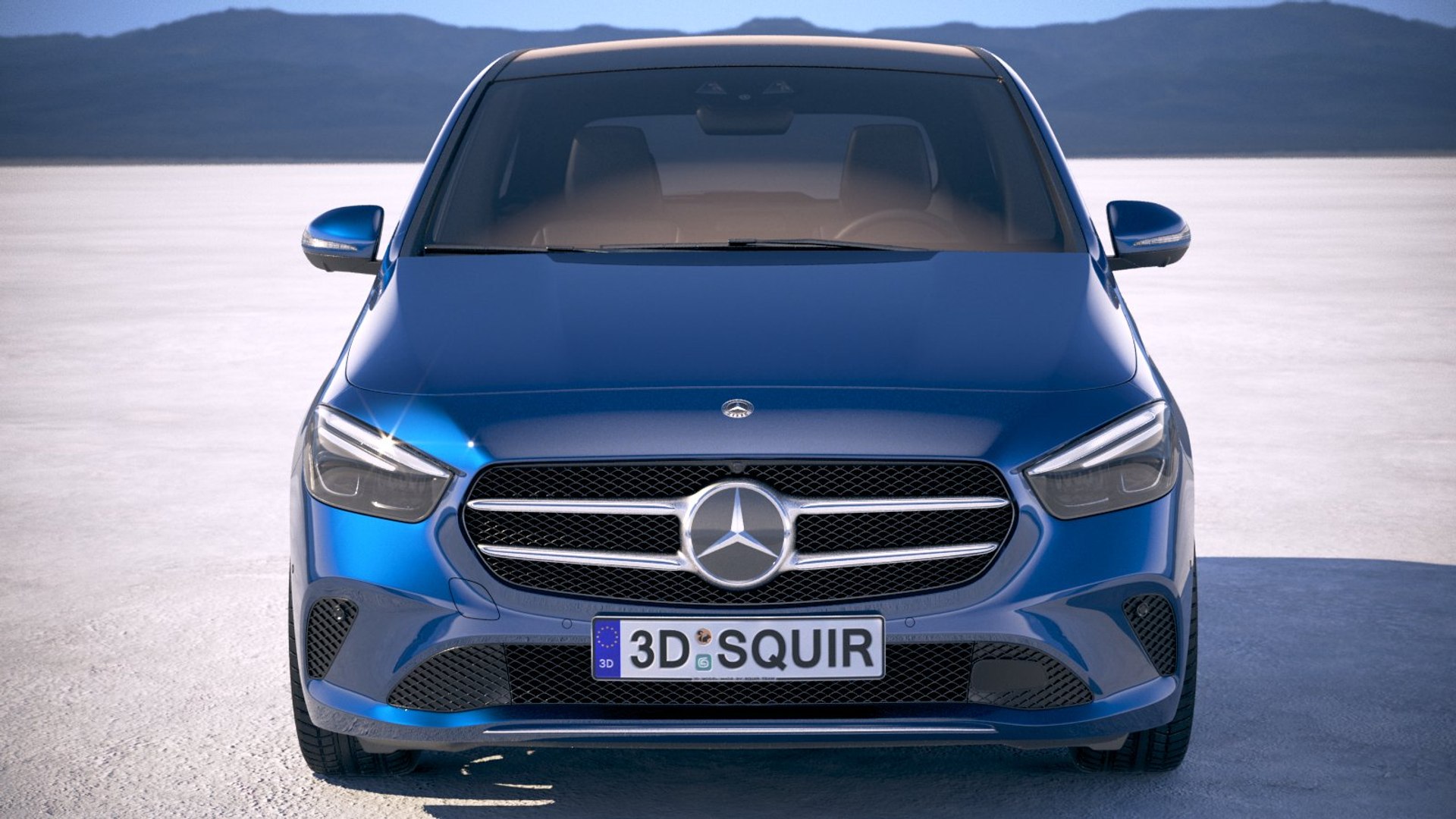 Mercedes Benz B-class 3D Model - TurboSquid 1340507