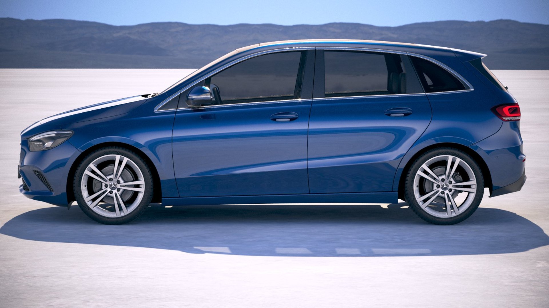 Mercedes Benz B-class 3D Model - TurboSquid 1340507