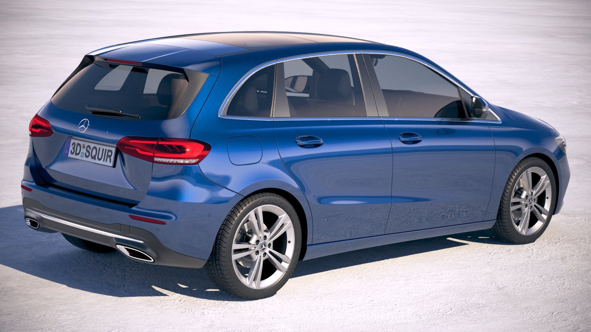 Mercedes Benz B-class 3D Model - TurboSquid 1340507