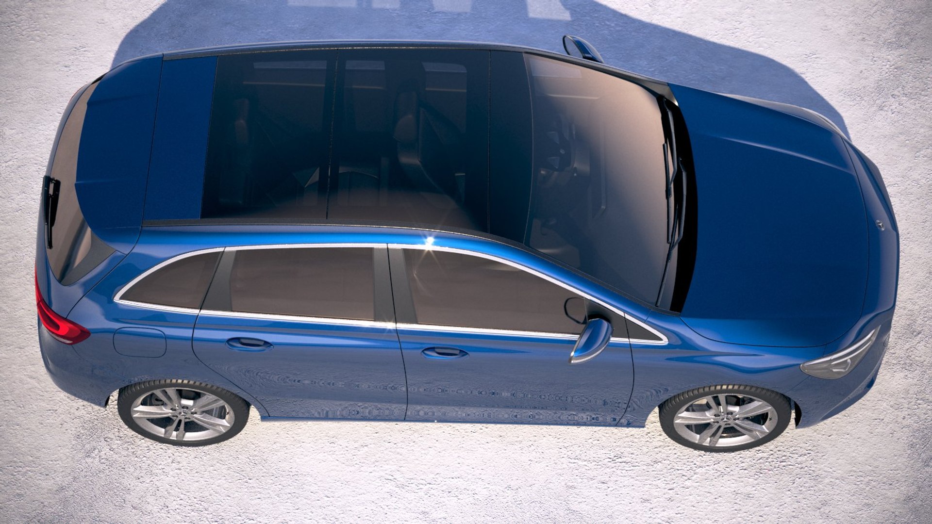 Mercedes Benz B-class 3D Model - TurboSquid 1340507