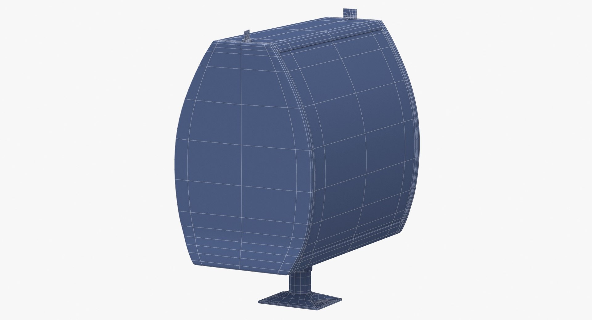 Generic Location Sign Blank Clean And Dirty 3D Model - TurboSquid 2176943