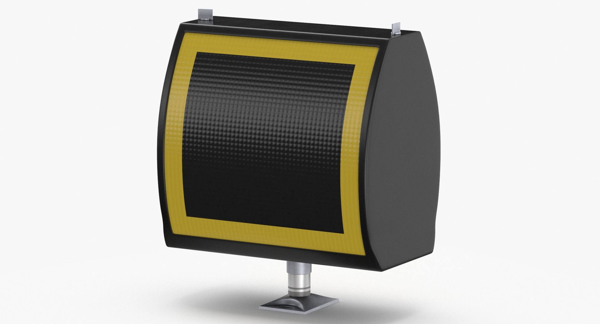 Generic Location Sign Blank Clean And Dirty 3D Model - TurboSquid 2176943