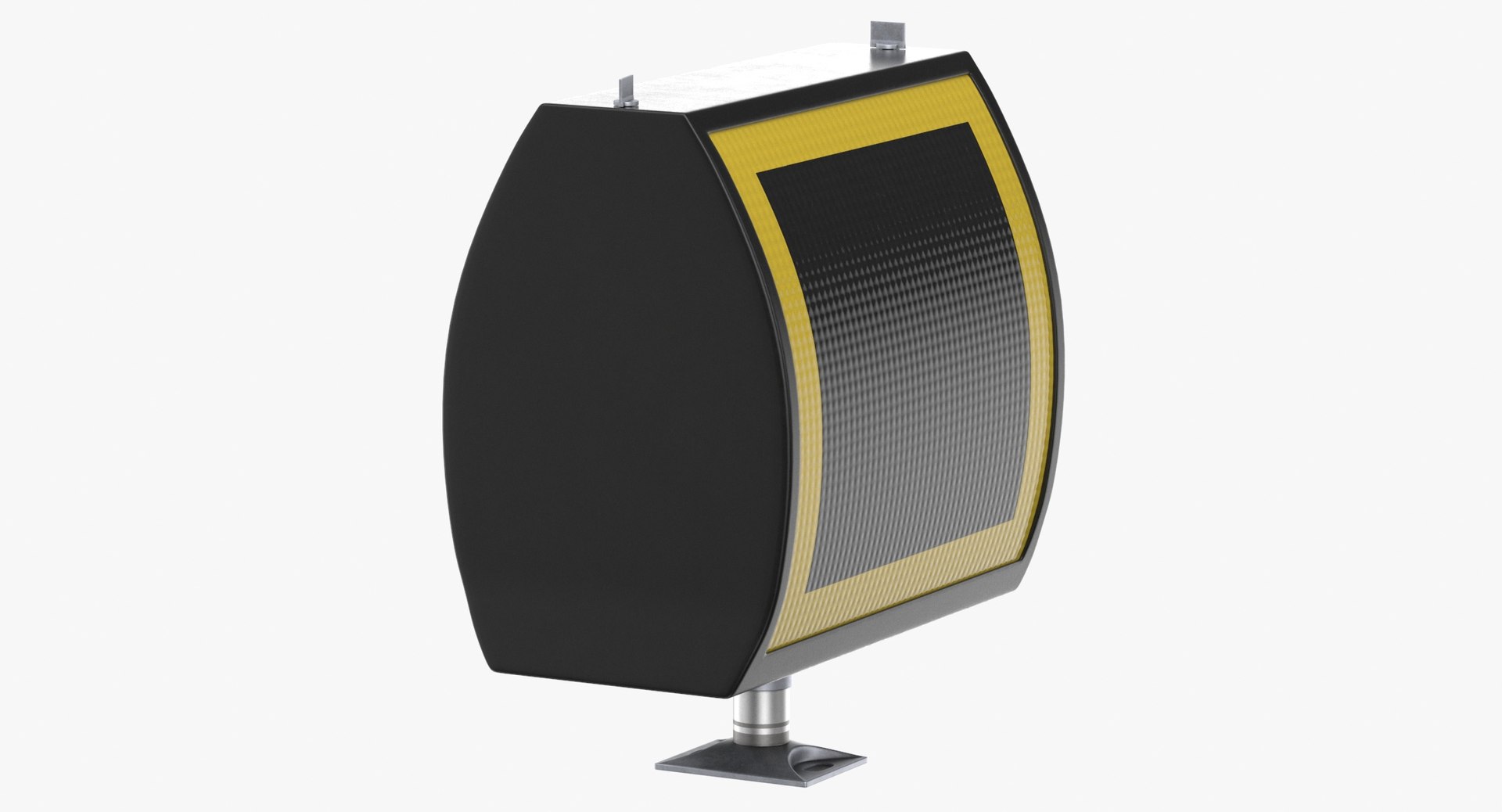 Generic Location Sign Blank Clean And Dirty 3D Model - TurboSquid 2176943