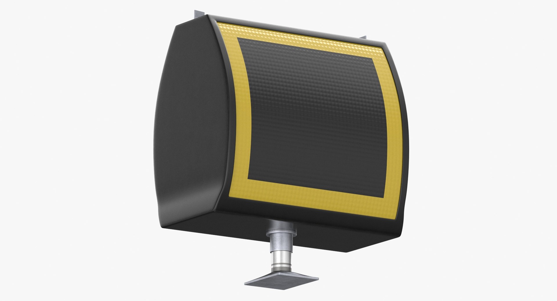 Generic Location Sign Blank Clean And Dirty 3D Model - TurboSquid 2176943