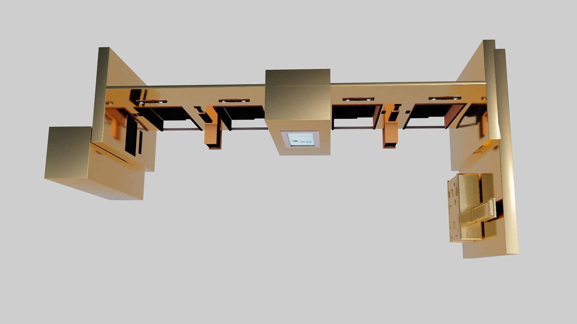 3D Art Deco Elevator - TurboSquid 2478517