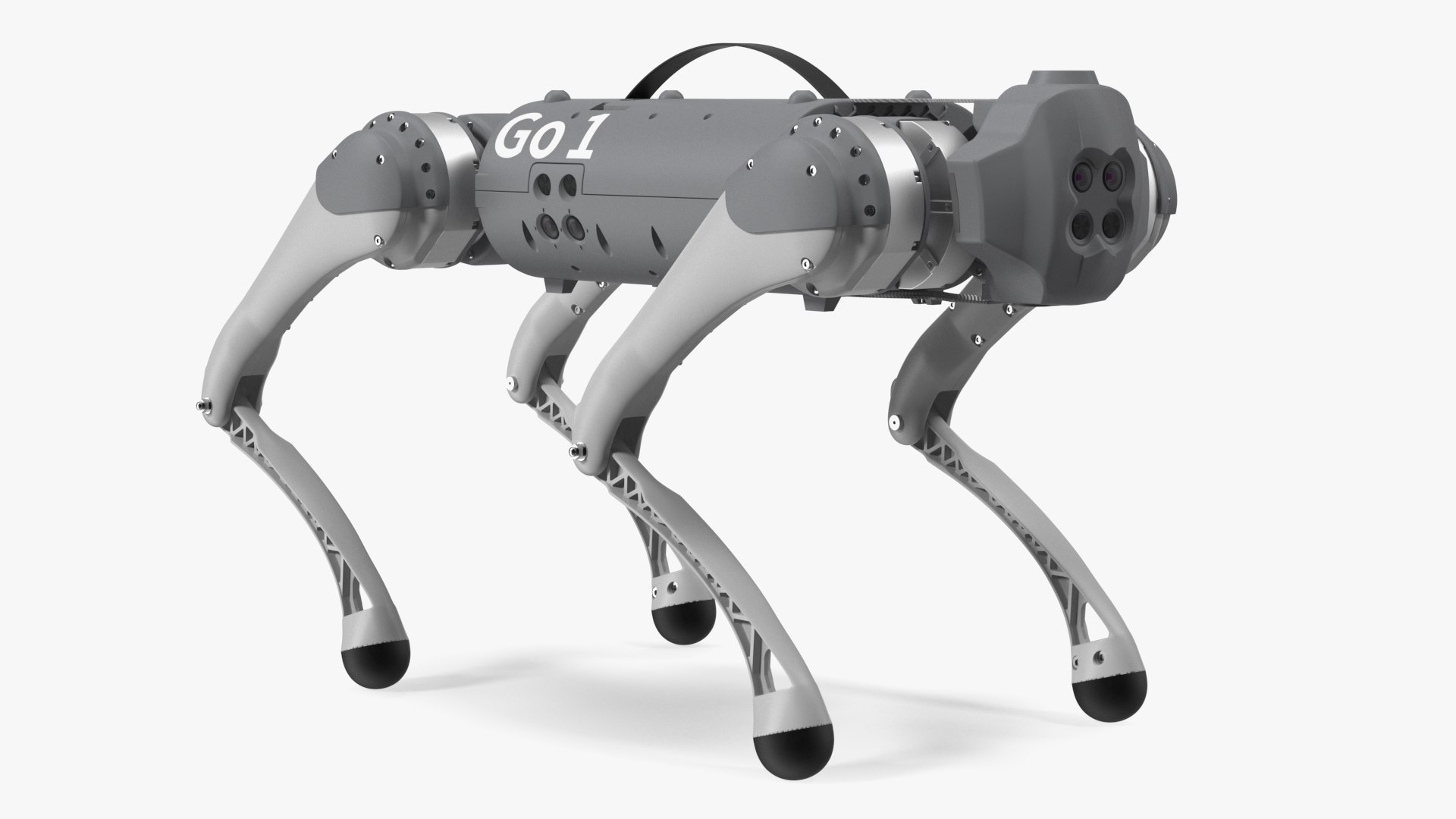 3D Unitree Go1 Robot Silver - TurboSquid 2131825