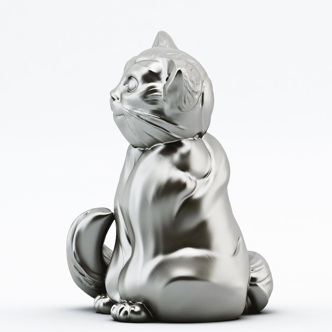 3d Fat Cat Printable