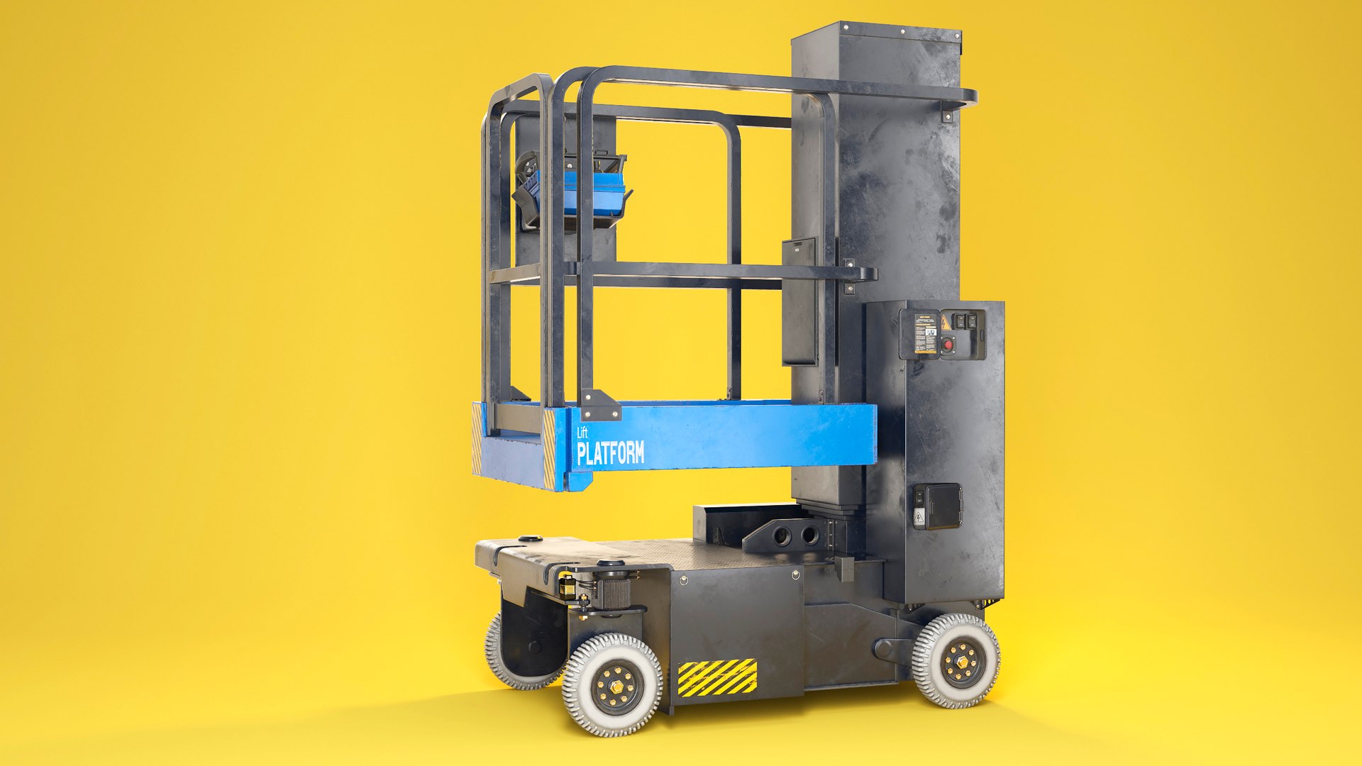 3D Self-propelled Lift Work Platform PBR Model - TurboSquid 2002230