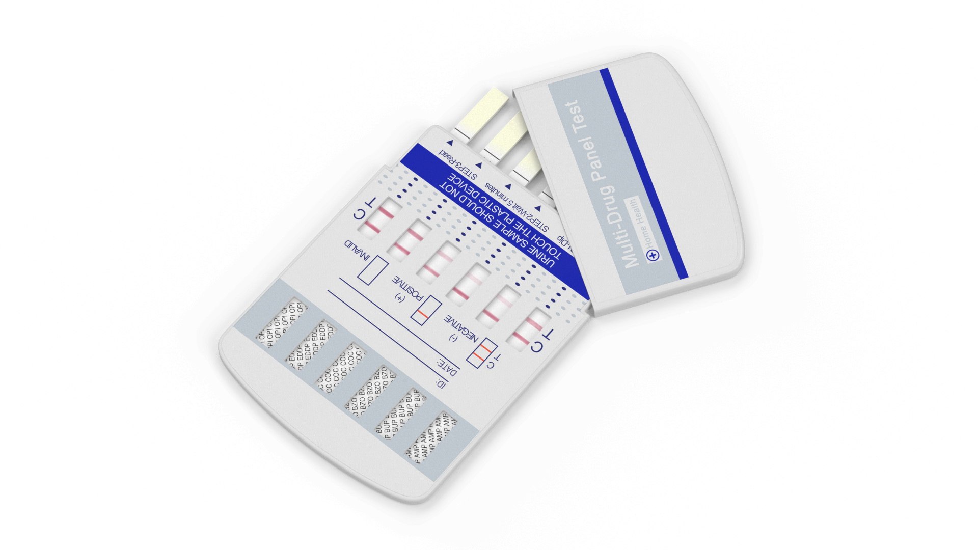 3D One Step Drug Testing Kit Used - TurboSquid 1944047