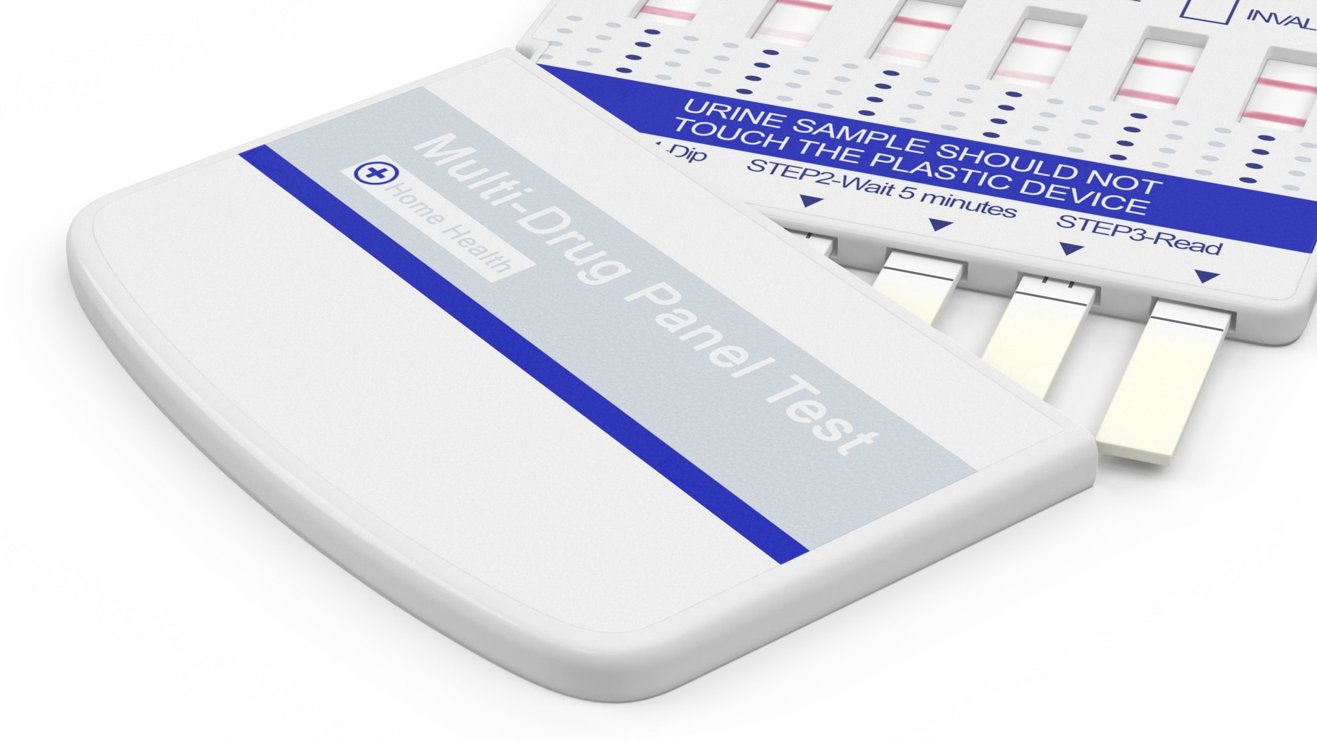 3D One Step Drug Testing Kit Used - TurboSquid 1944047