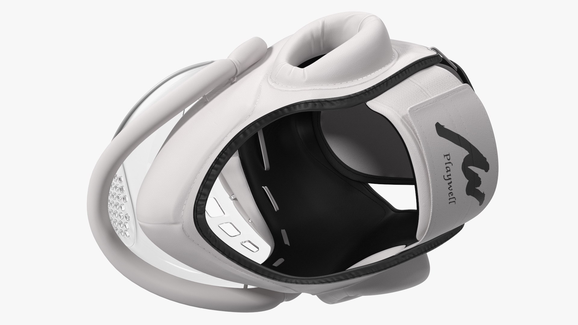 3D Kudo Head Guard Playwell White On Mannequin - TurboSquid 2190019