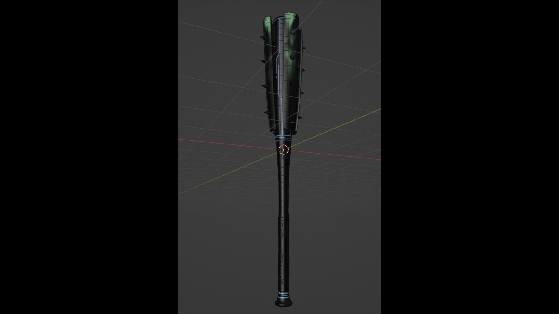 3D Baseball Bat Cyberpunk - TurboSquid 1968655
