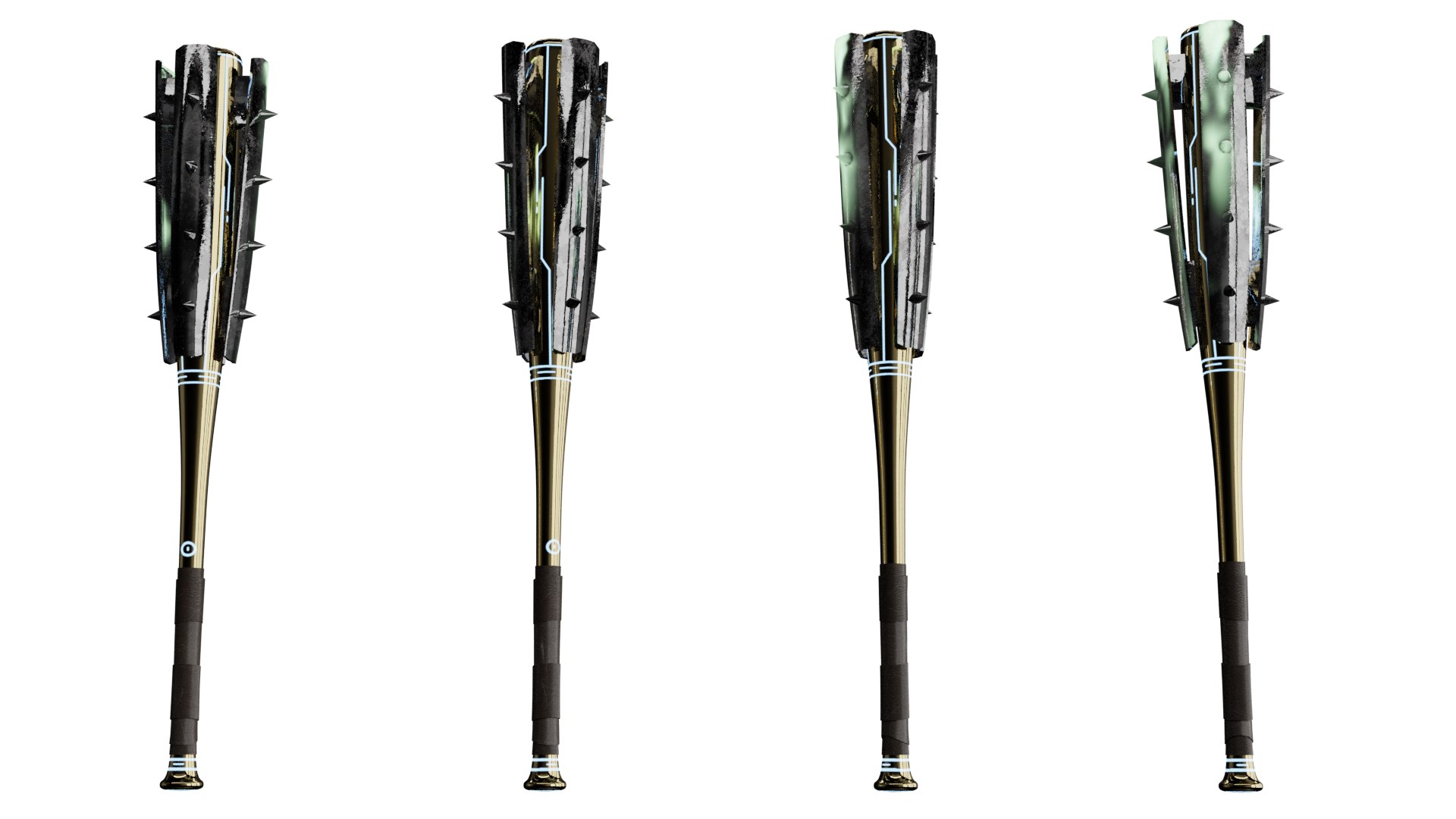 modelo 3d baseball bat cyberpunk - TurboSquid 1968655