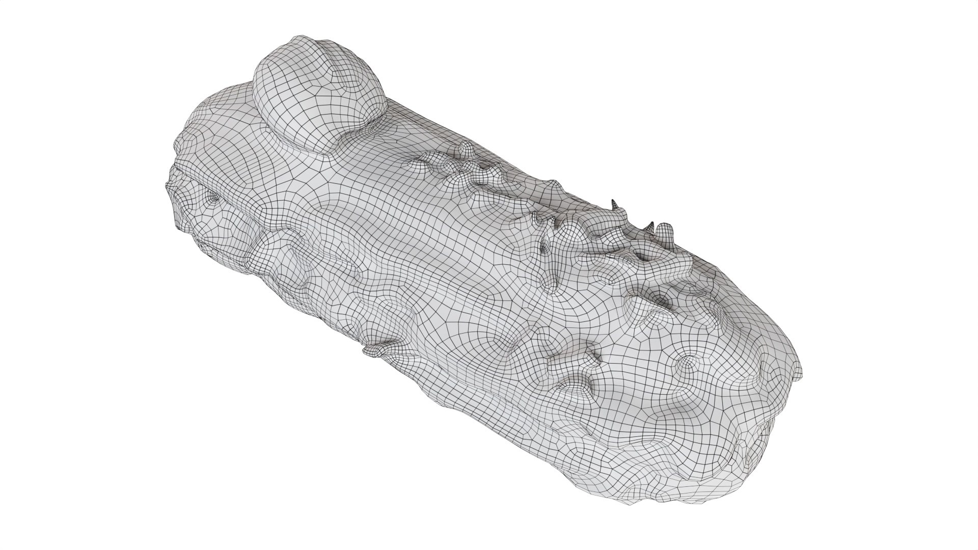 3D Strawberry Eclair Model - TurboSquid 2380607