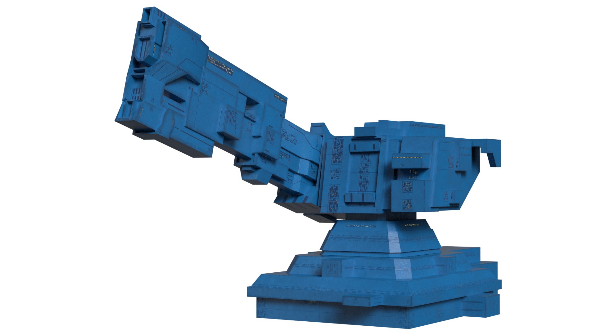 Quarantine Enforcement Platform 3D Model - TurboSquid 2065207