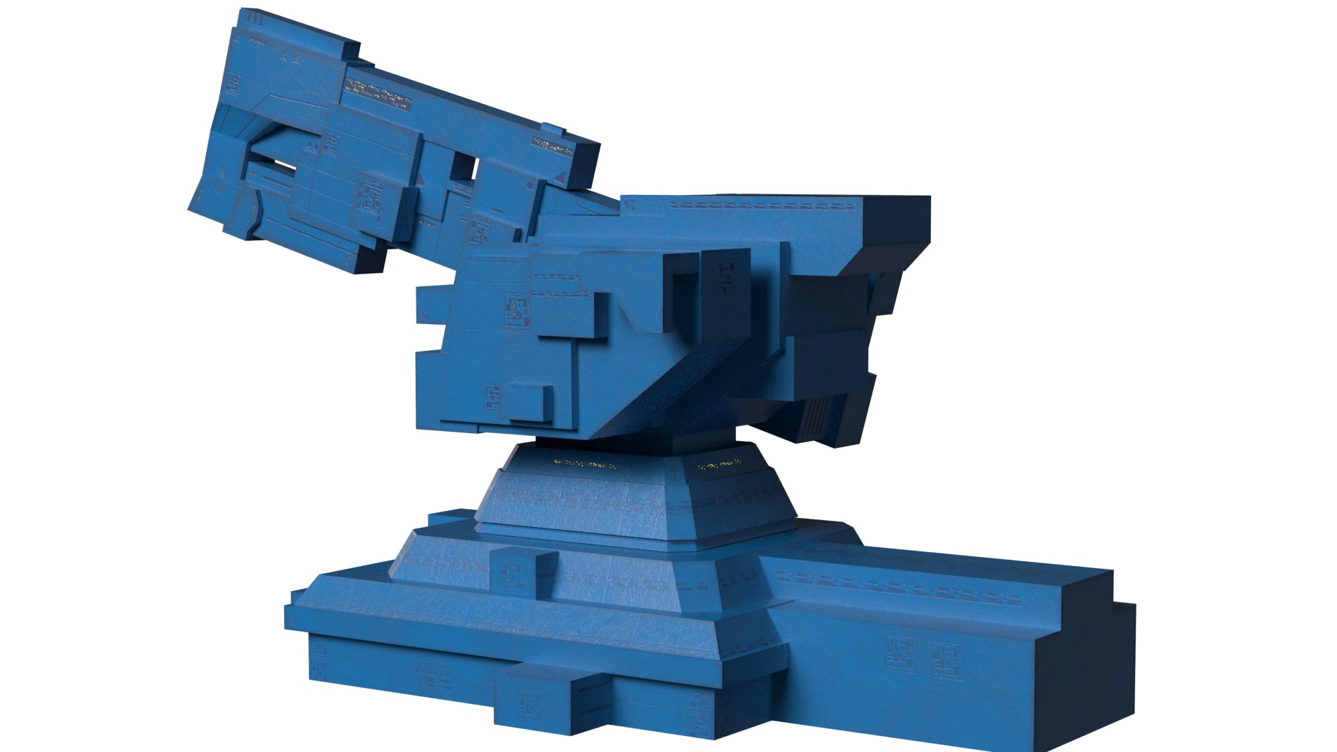 Quarantine Enforcement Platform 3D Model - TurboSquid 2065207