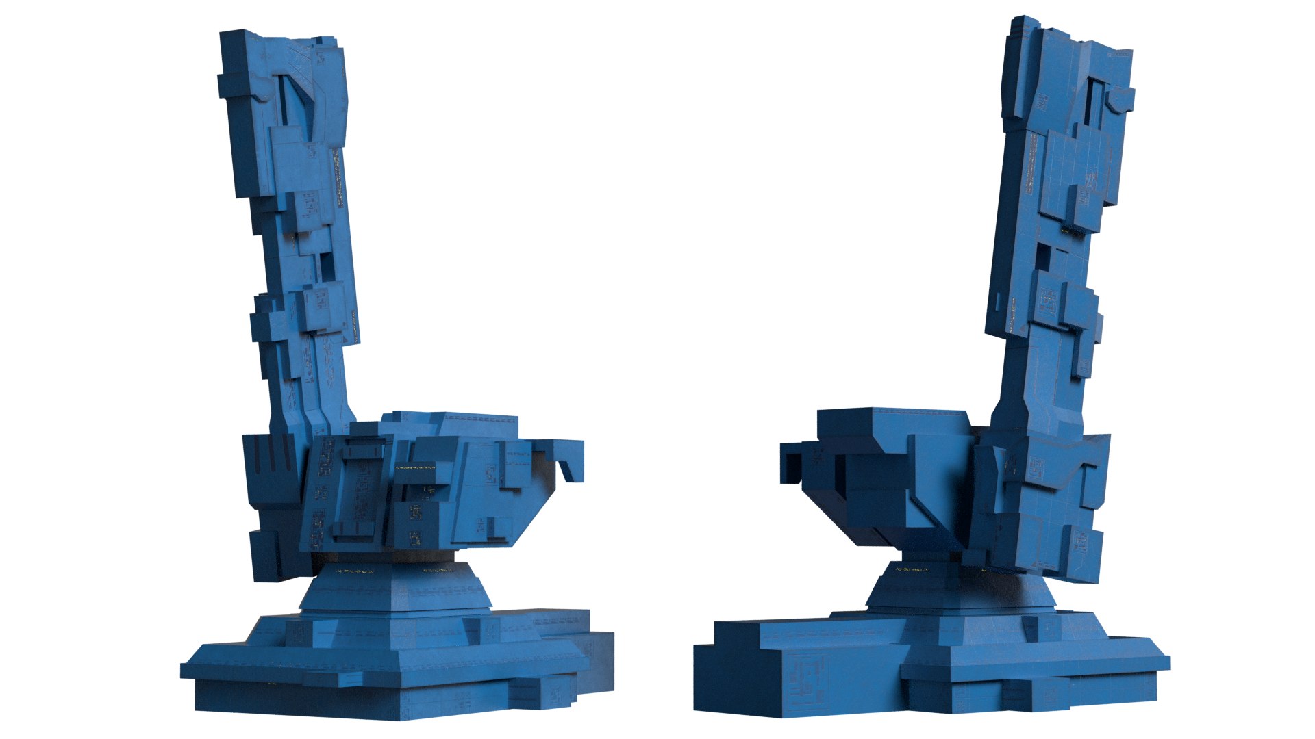 Quarantine Enforcement Platform 3D Model - TurboSquid 2065207