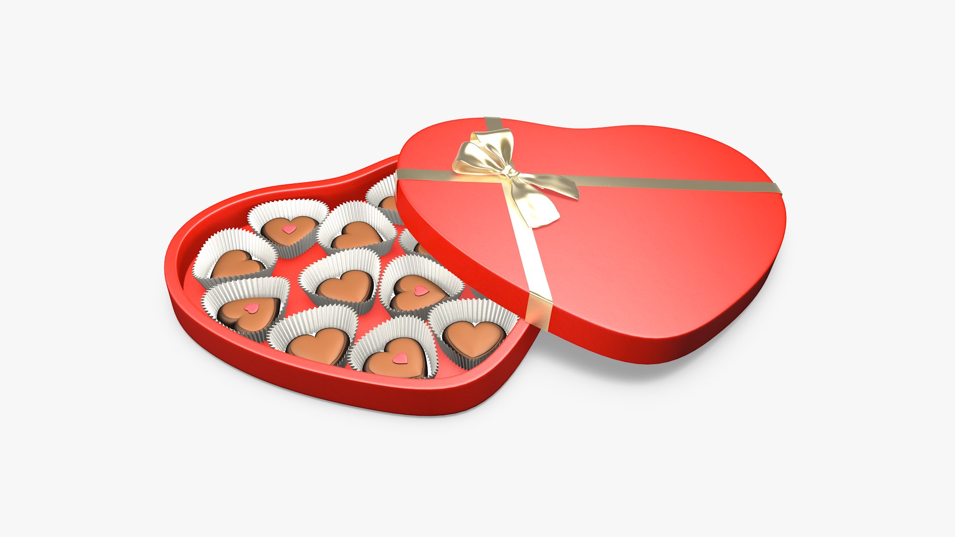 3D Chocolate Box Model - TurboSquid 1695715