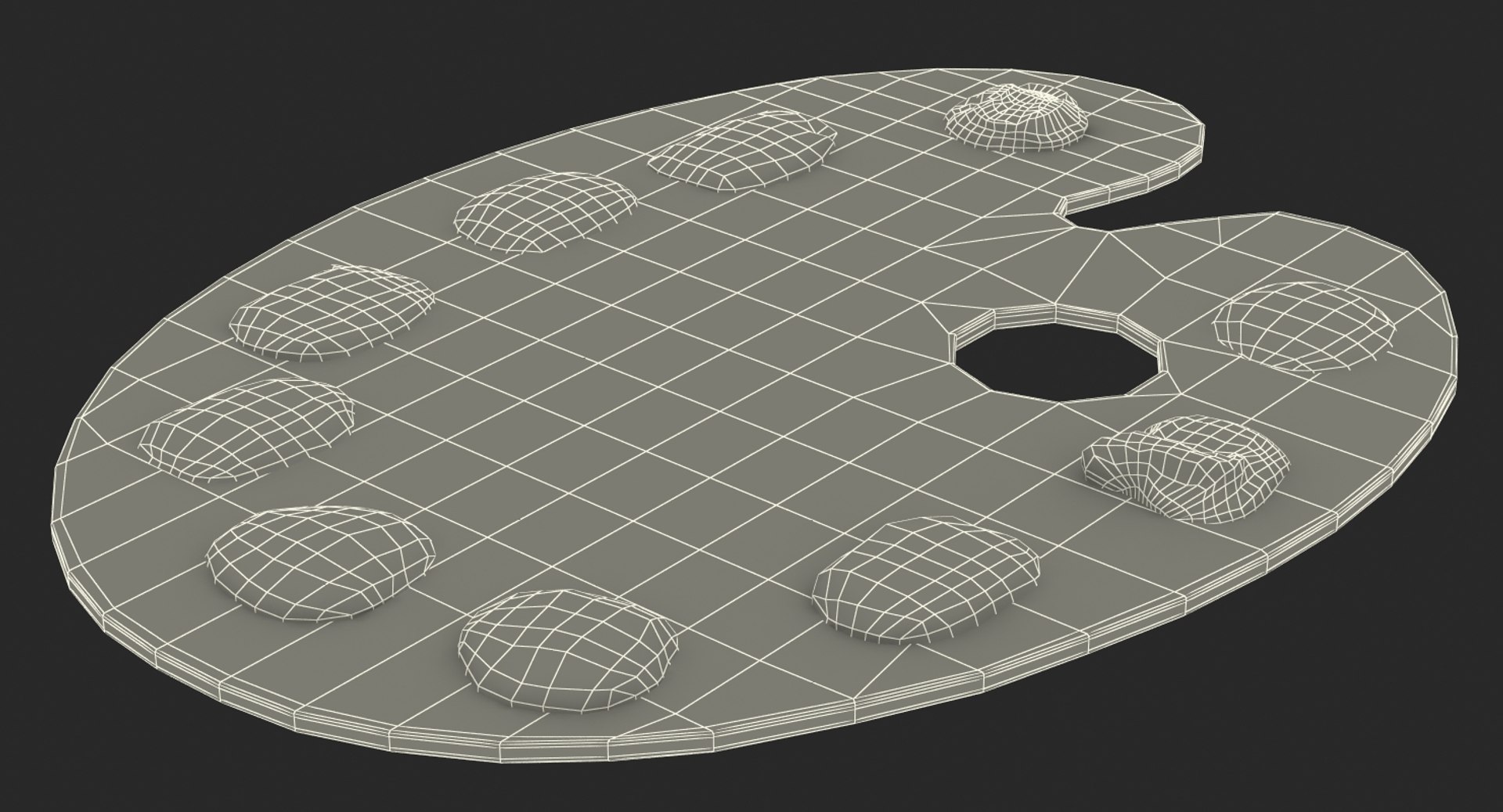 Wooden Palette Color Paint 3D Model - TurboSquid 1224205