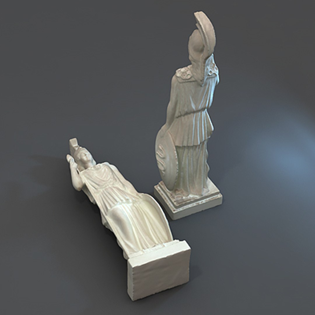 Athena Statue 3ds