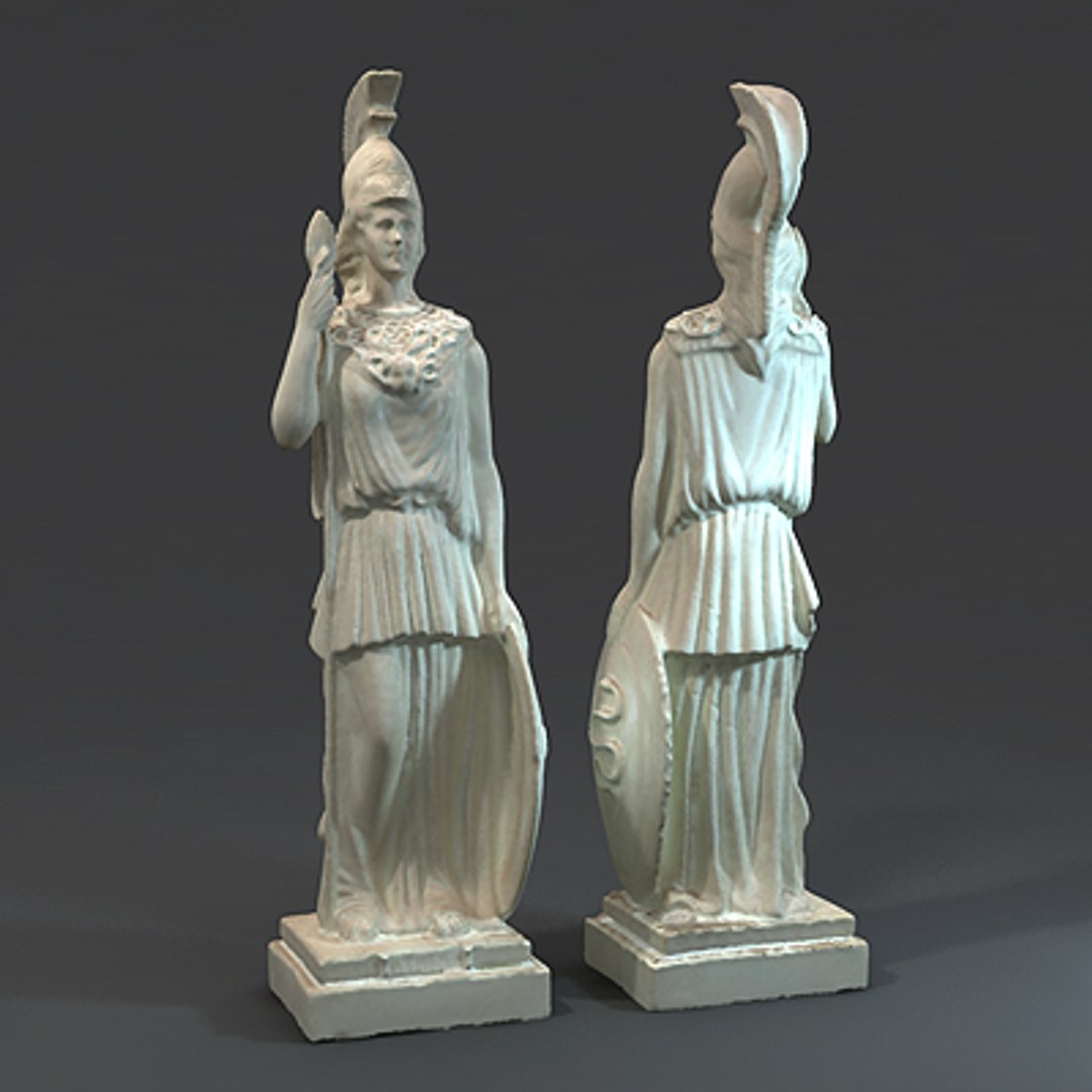Athena Statue 3ds