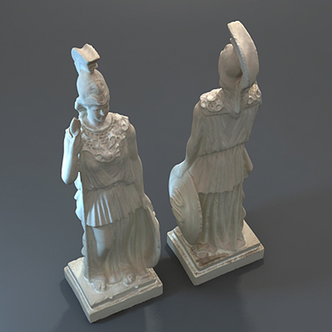 Athena Statue 3ds