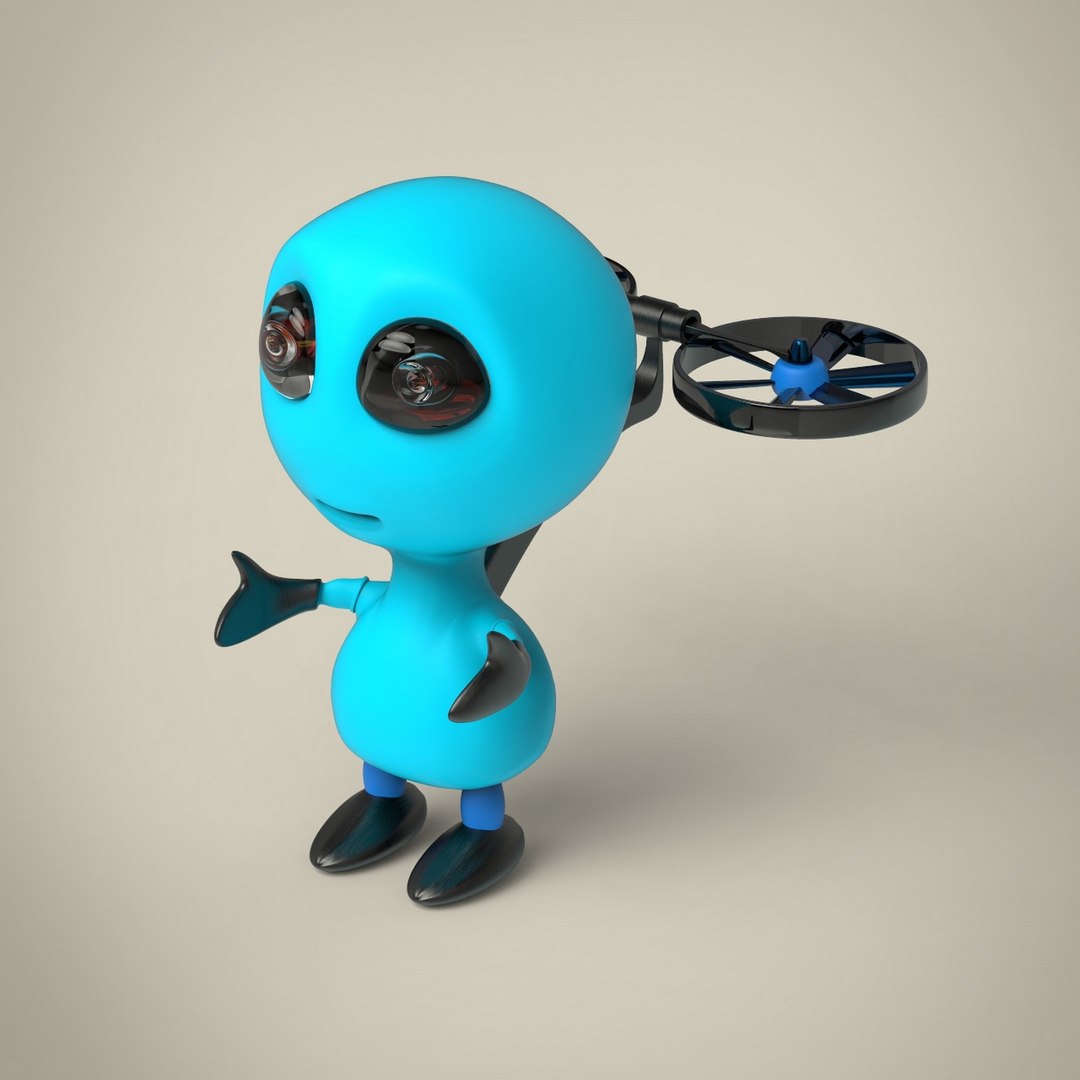 Alian Robot II 3D - TurboSquid 2011898