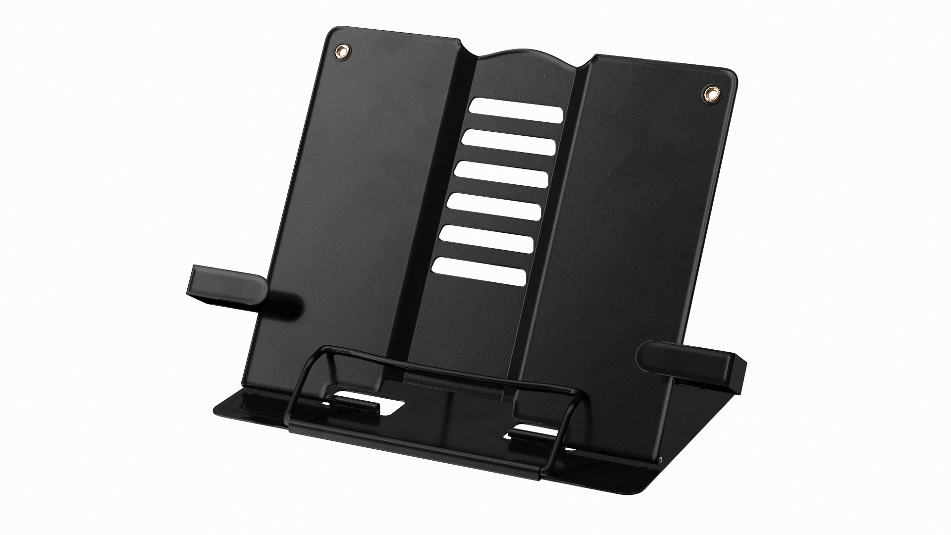 Adjustable Metal Book Stand Black Model - TurboSquid 1835900