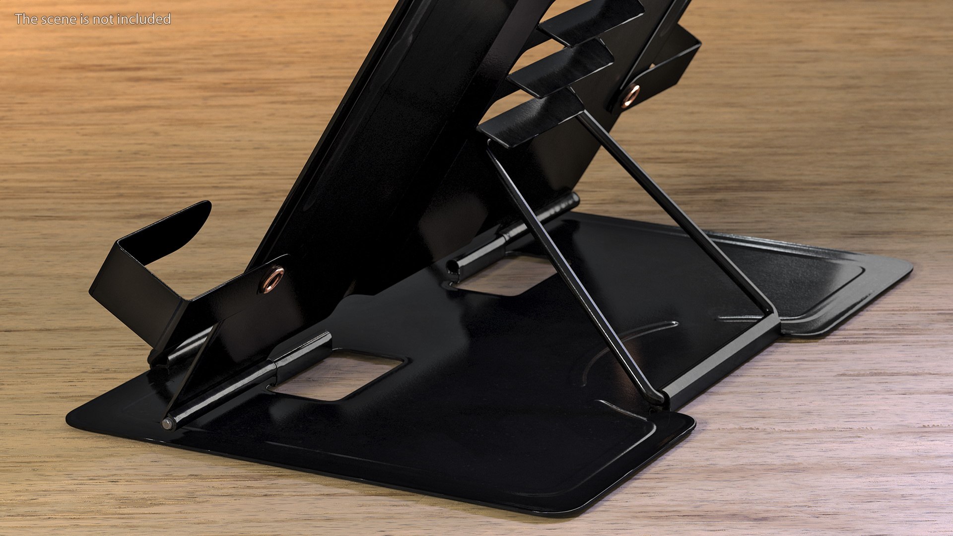 Adjustable Metal Book Stand Black Model - TurboSquid 1835900