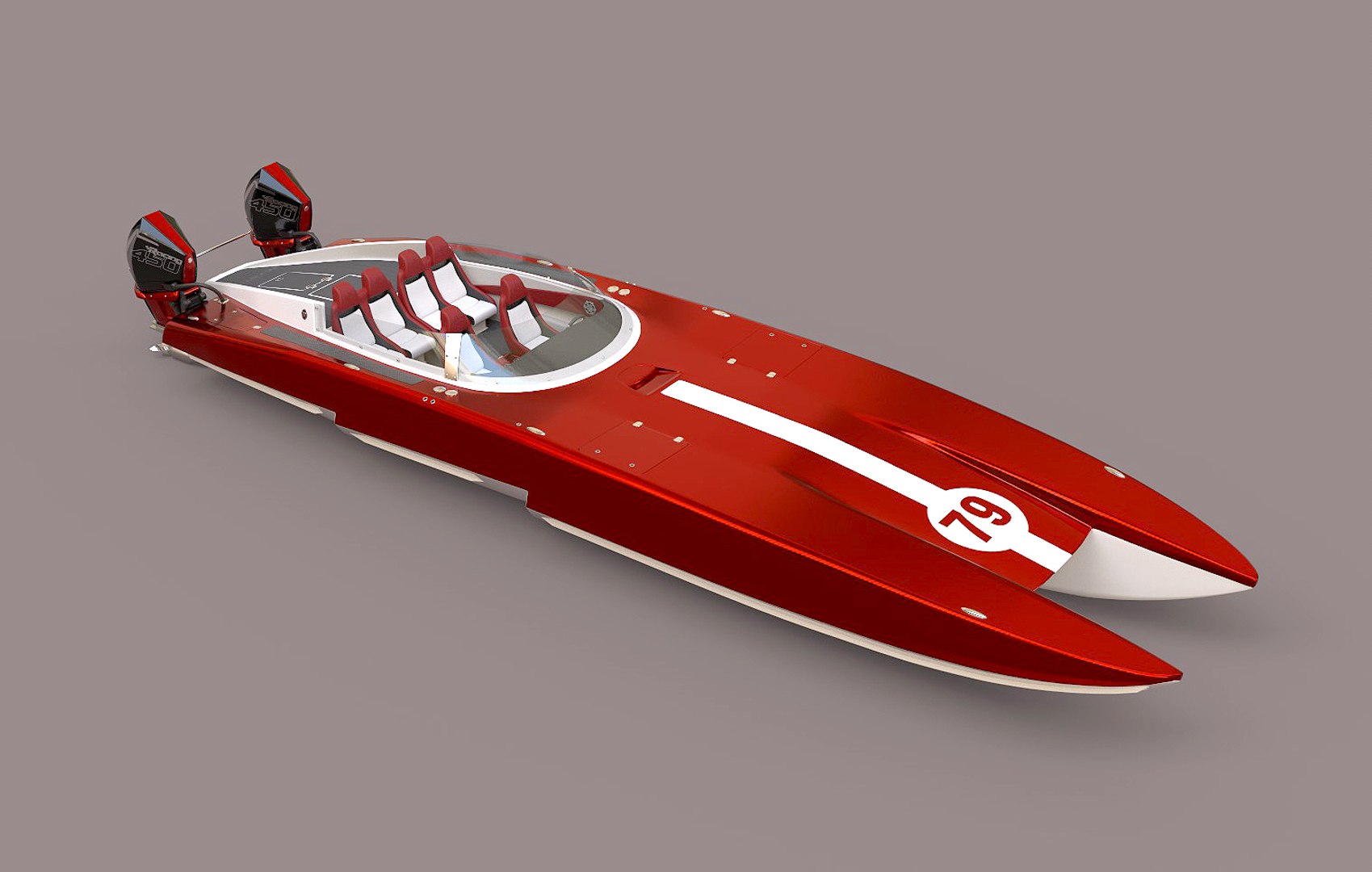 Collection: Powerboat C3800 3D - TurboSquid 1725984