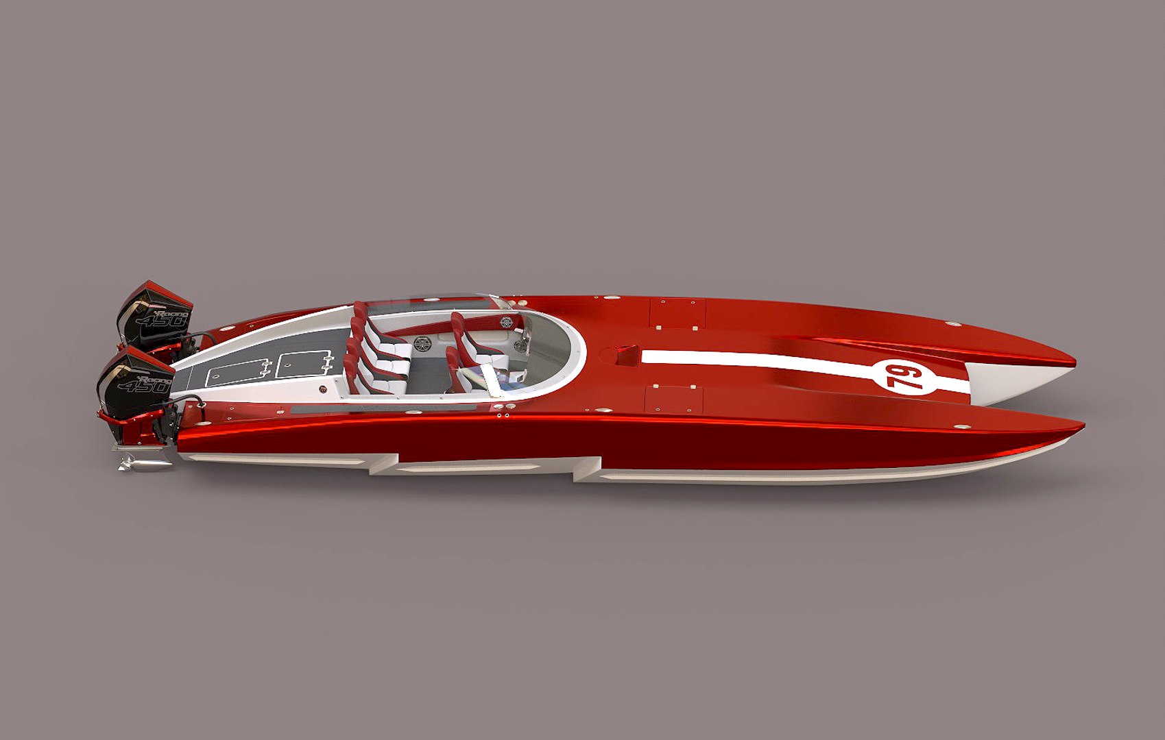 Collection: Powerboat C3800 3D - TurboSquid 1725984