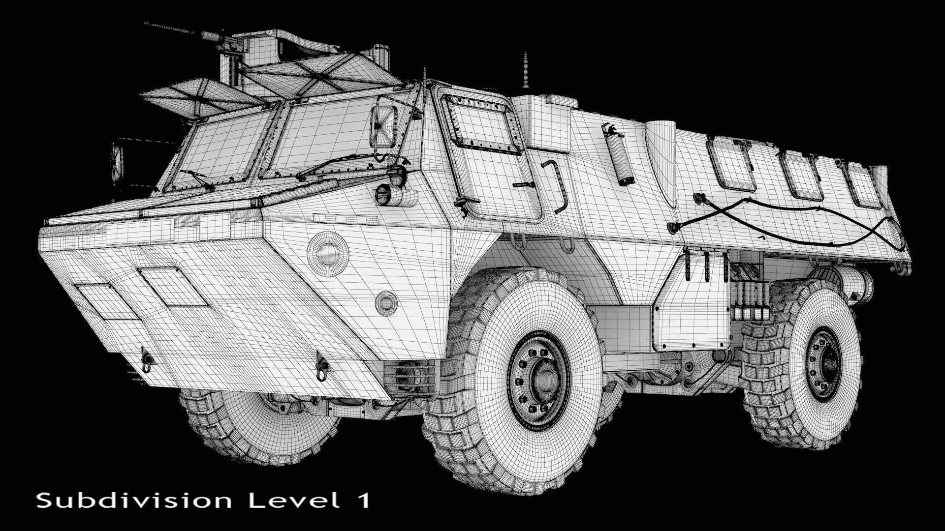 French VAB 4x4 APC Model - TurboSquid 1726579