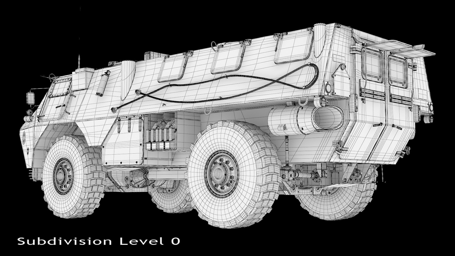 French VAB 4x4 APC Model - TurboSquid 1726579