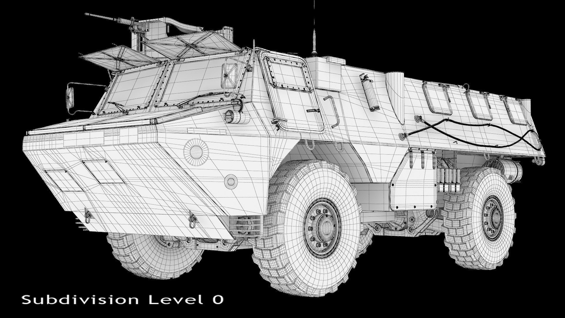 French VAB 4x4 APC Model - TurboSquid 1726579