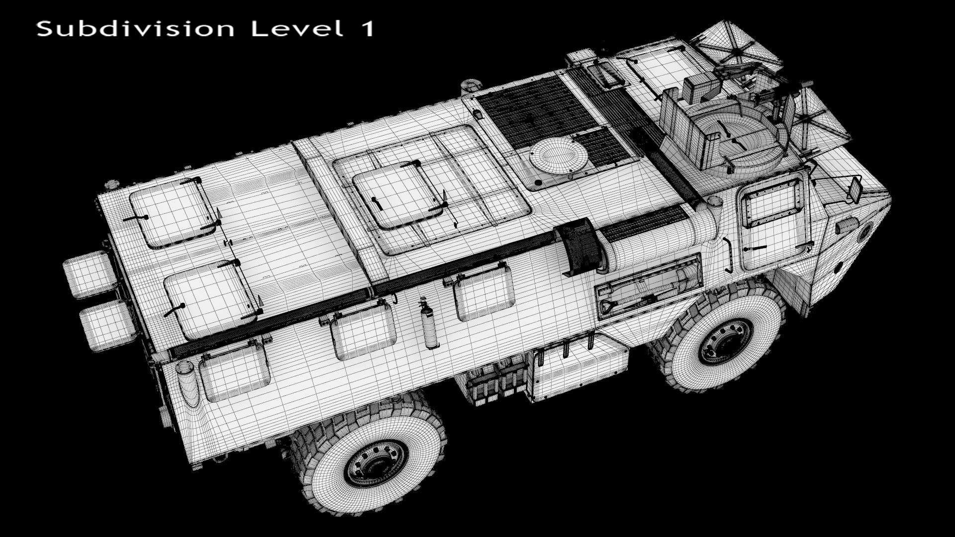 French VAB 4x4 APC model - TurboSquid 1726579