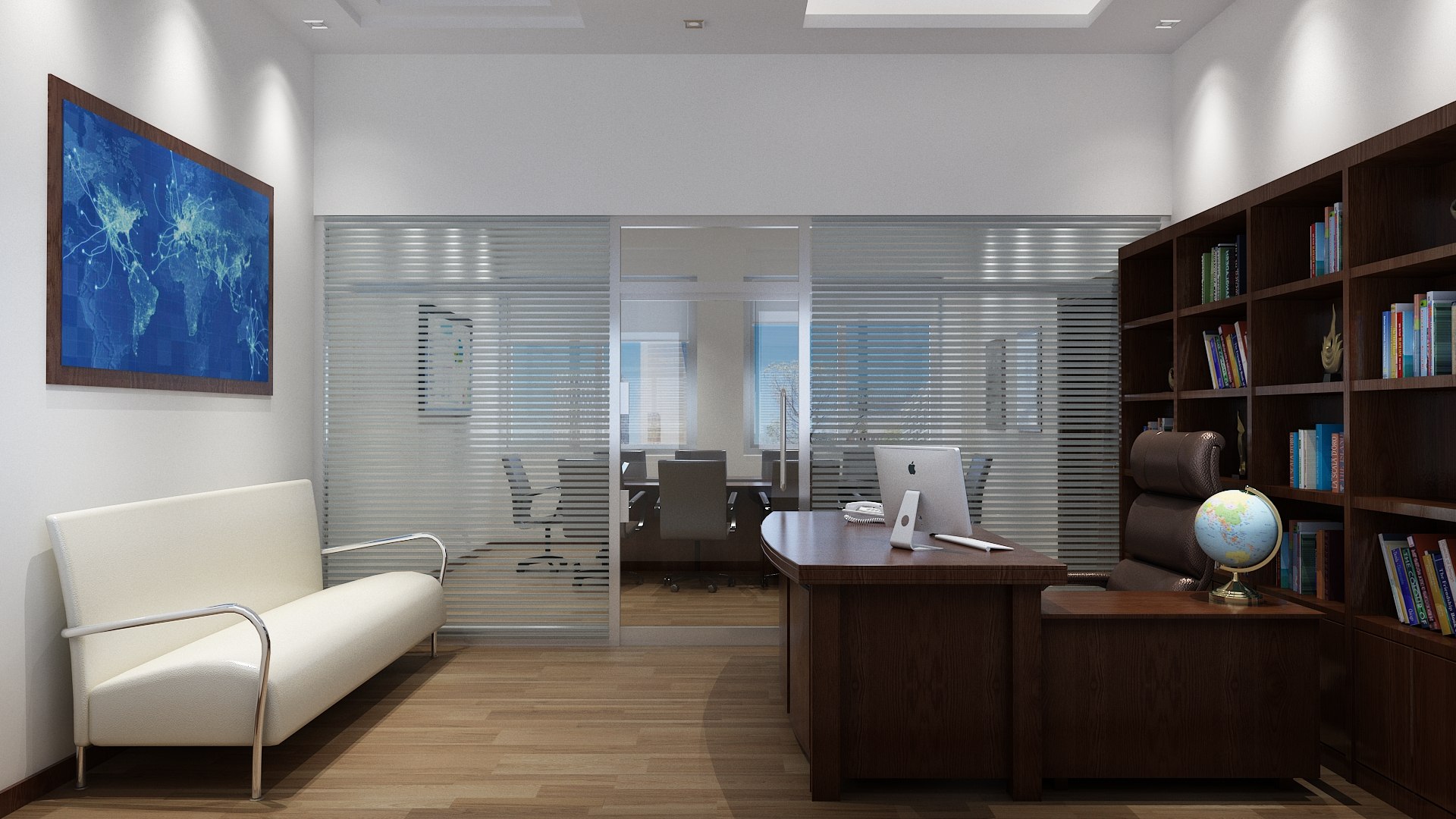 3D Office Interior 09 - TurboSquid 1917996