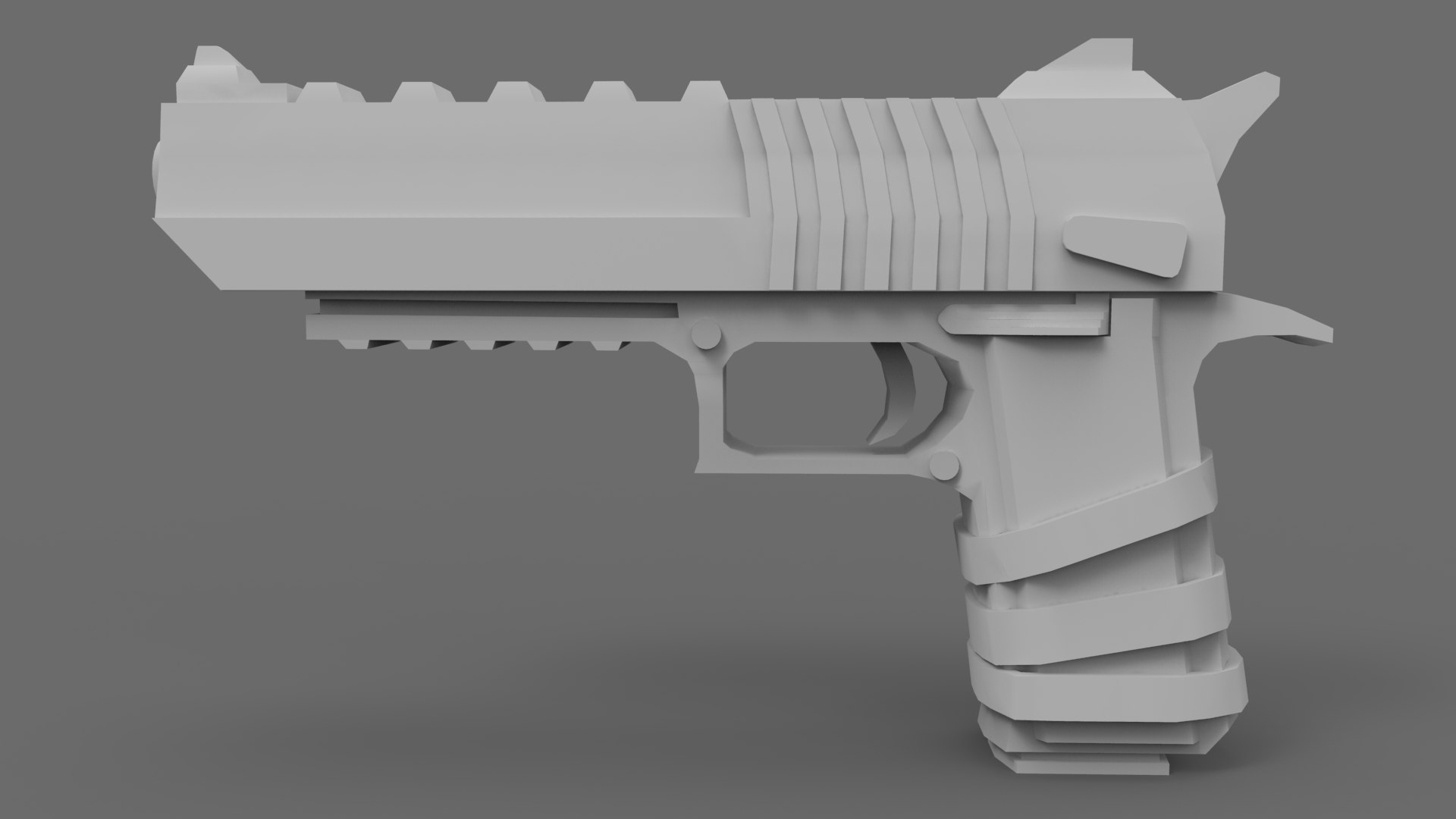 3D stylized gun model - TurboSquid 1357572