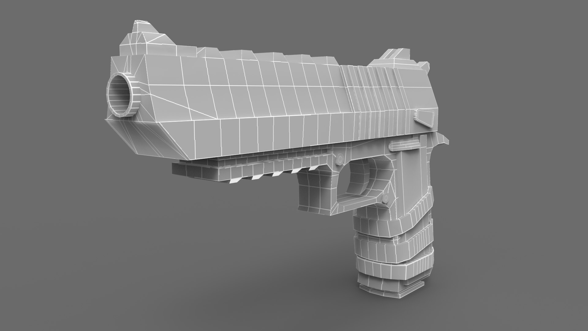 3D stylized gun model - TurboSquid 1357572